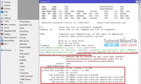 Beginilah Cara Speed Test di Mikrotik paling Gampang! - Tutorial ...